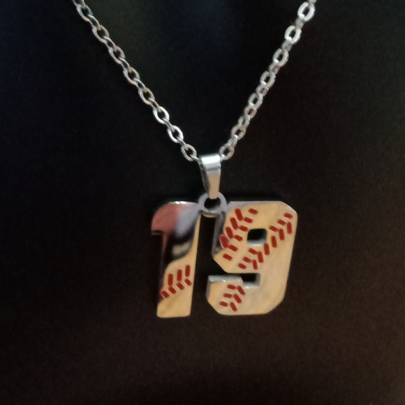 Accessories | Baseball Jersey Number Necklace | Poshmark